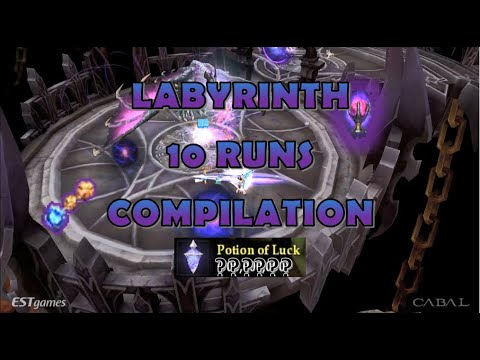 CABAL ONLINE PH - LABYRINTH COMPILATION - POTION OF LUCK ???M AND OTHER ...