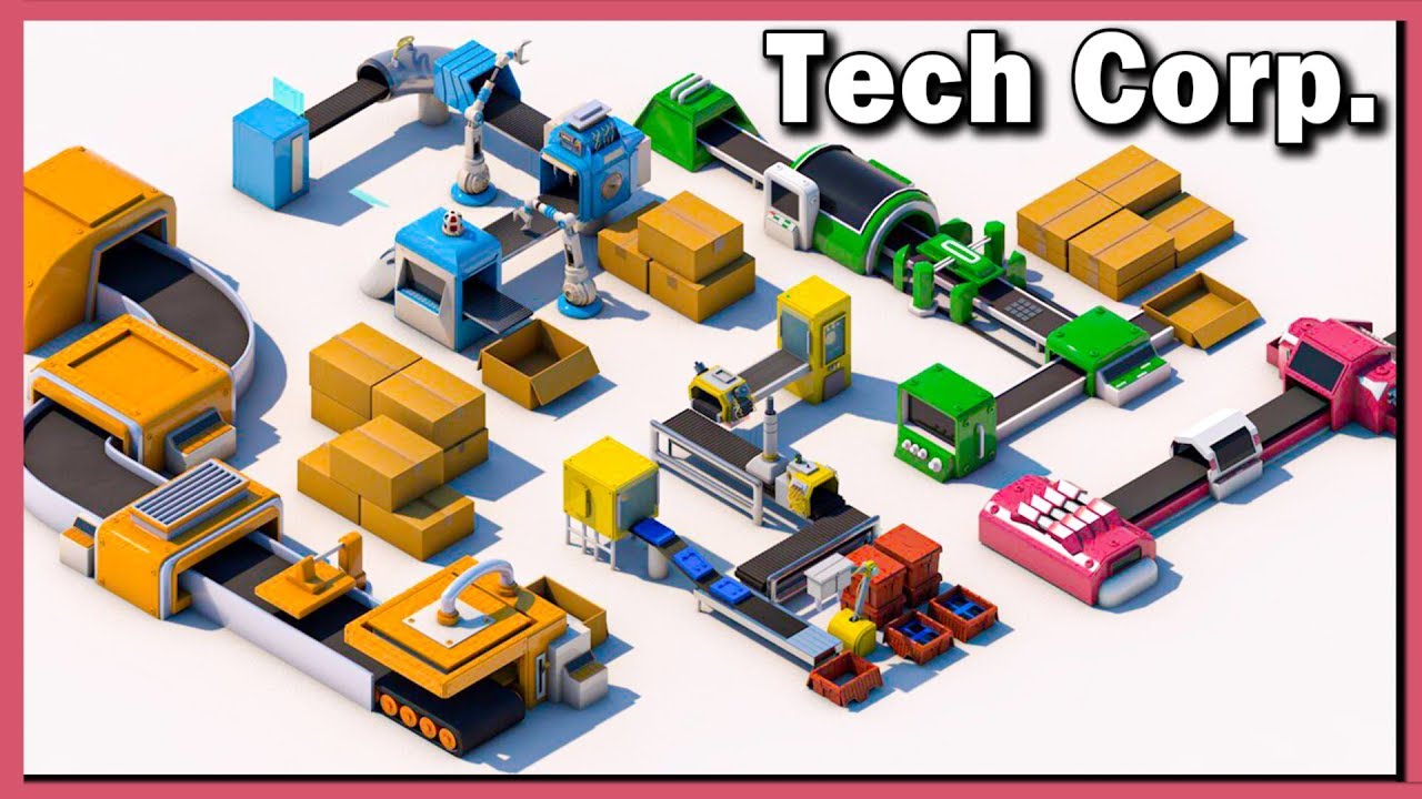 Tech Corp Tycoon mit Fabrik Gameplay Preview deutsch - YouTube