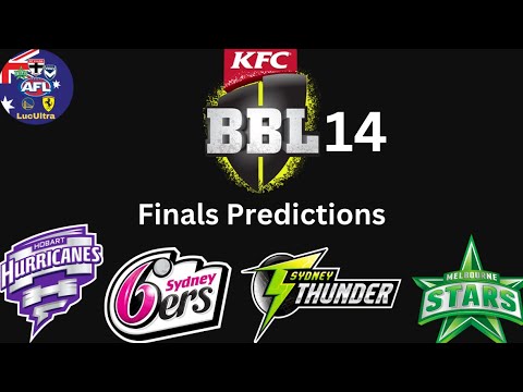 THE ULTRA BBL14 FINALS PREDICTIONS - YouTube