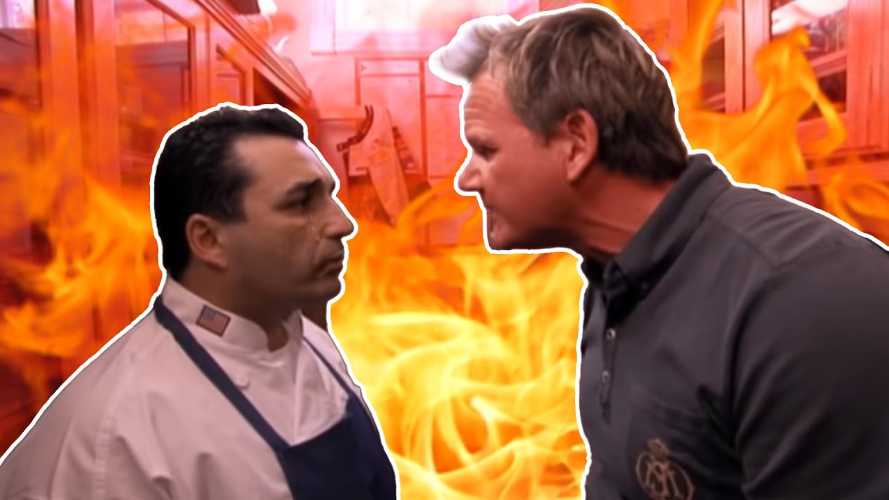 Most CHAOTIC Kitchen's In Kitchen Nightmares HISTORY - YouTube