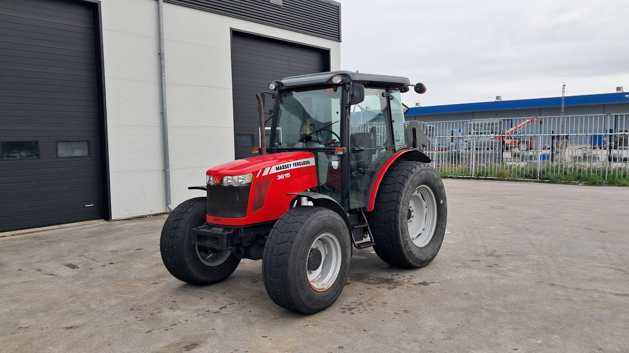 Tractor Massey Ferguson 3615 | bouwjaar 2008 | 04884H | TLX-54-B - YouTube