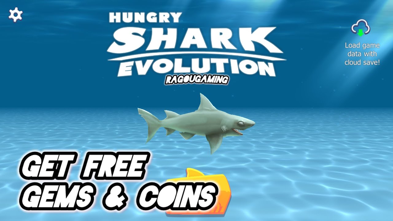 How to get Free Gems and Coins in Hungry Shark - YouTube