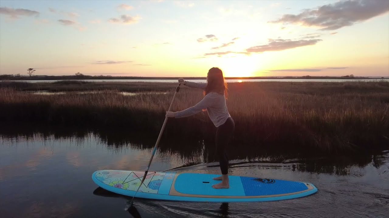 Evolve Bloom Paddilac Paddle board - YouTube