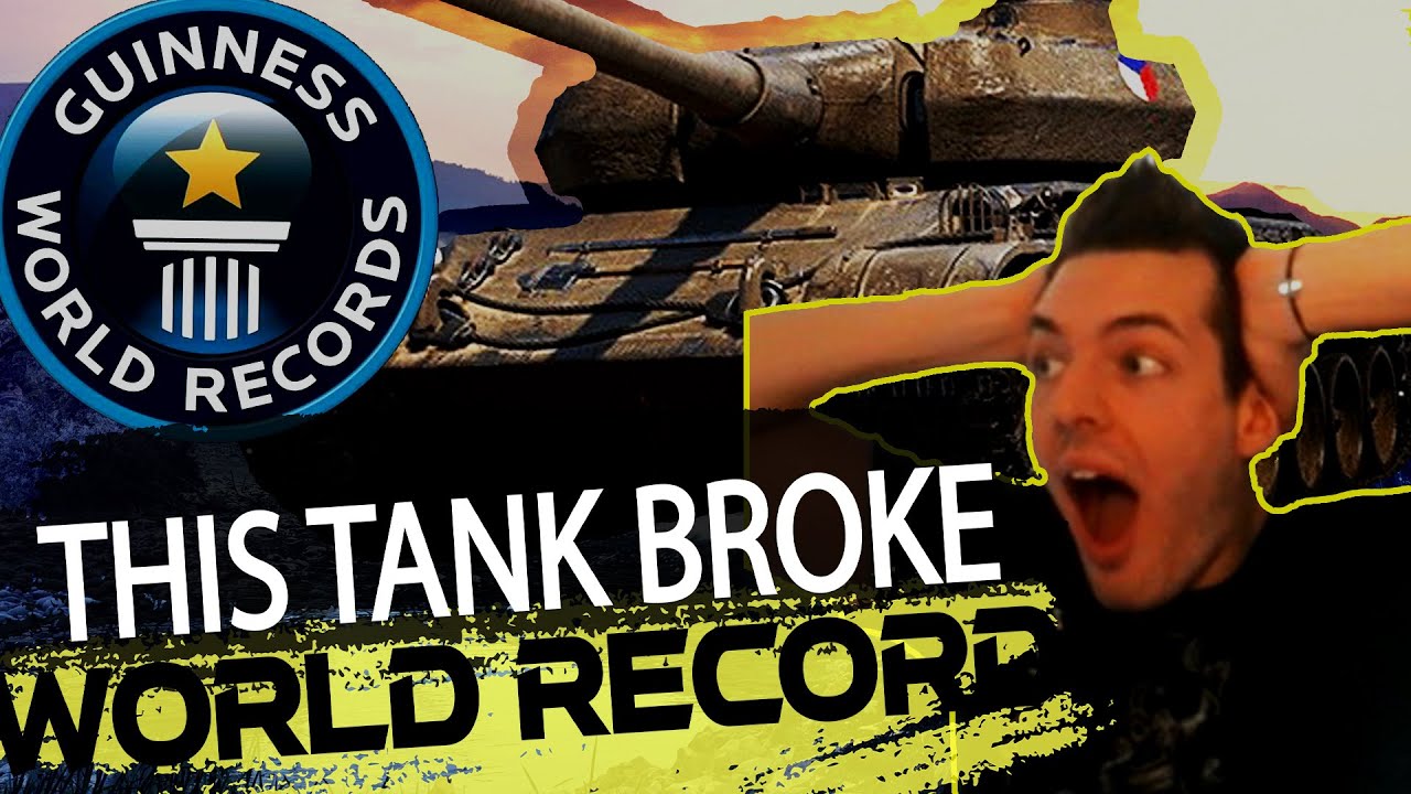 THIS TANK BROKE A WORLD RECORD - World of Tanks - YouTube