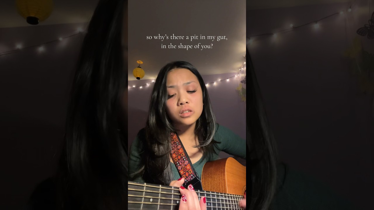 SCARED OF MY GUITAR - OLIVIA RODRIGO #guts #oliviarodrigo #cover Chords ...