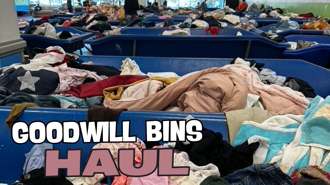 Goodwill Bins Haul | Vintage Olga | Curtains & Clothing | $1000 Resell ...
