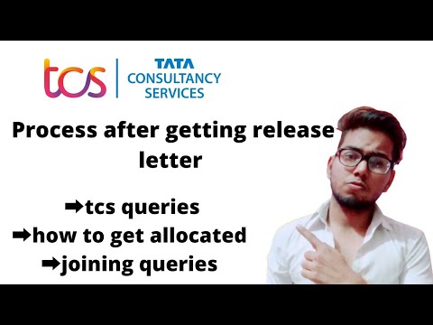 process after getting release letter in tcs || tcs project allocation ...