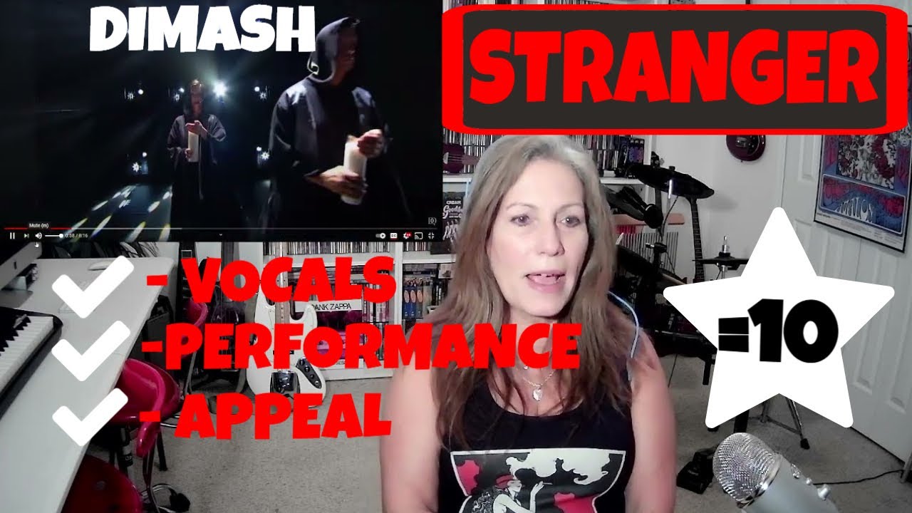 DIMASH Reaction STRANGER Dimash STRANGER Reaction Dimash Kudaibergen ...