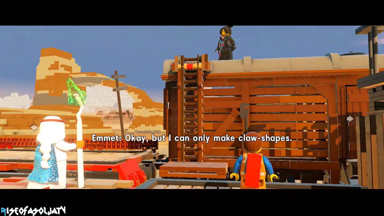 The Lego Movie VideoGame Funny Moment - YouTube