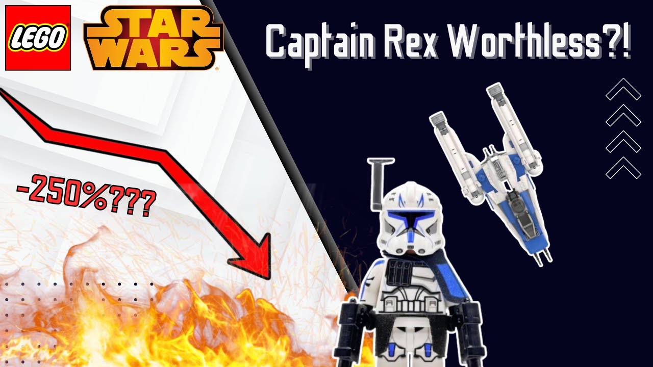Is LEGO P2 Captain Rex Worthless Now?! (LEGO Star Wars Investing 2023 ...