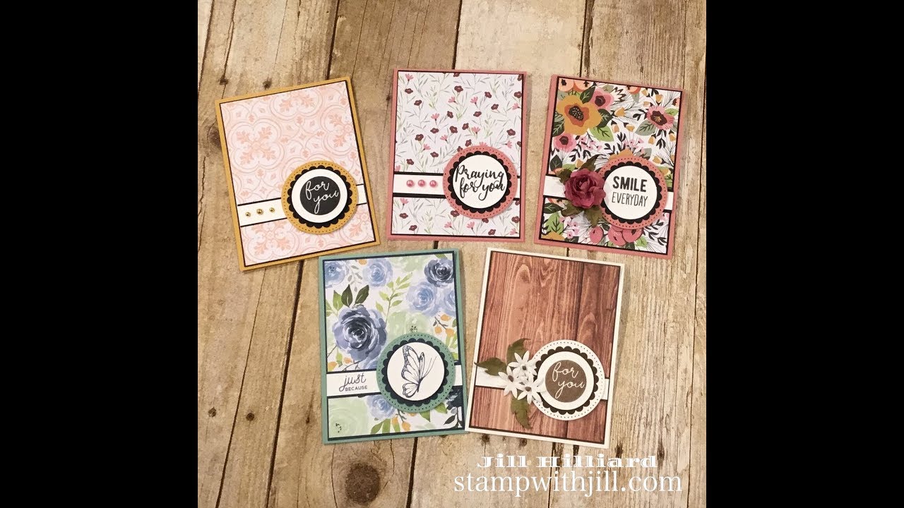 Use Your Designer Prints Paper Card - YouTube