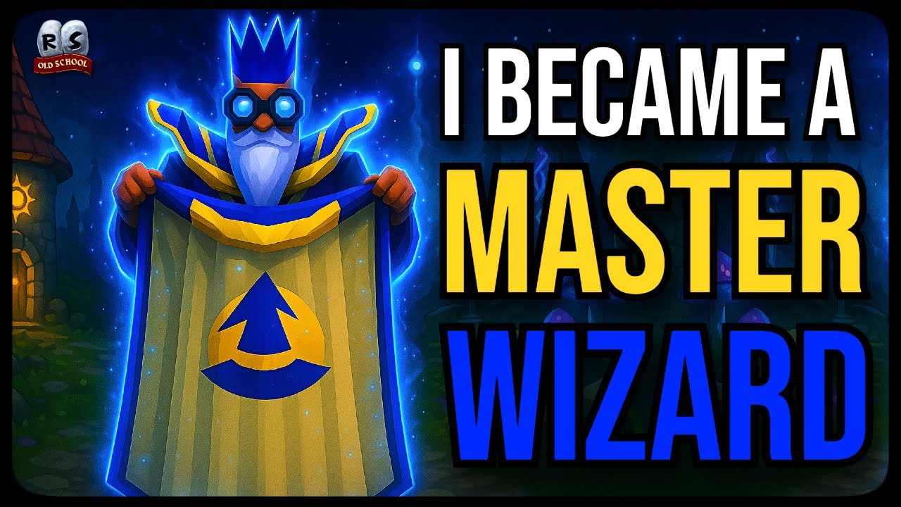 Wise Old Man Becomes A Master Wizard! (Old School: RuneScape) - YouTube