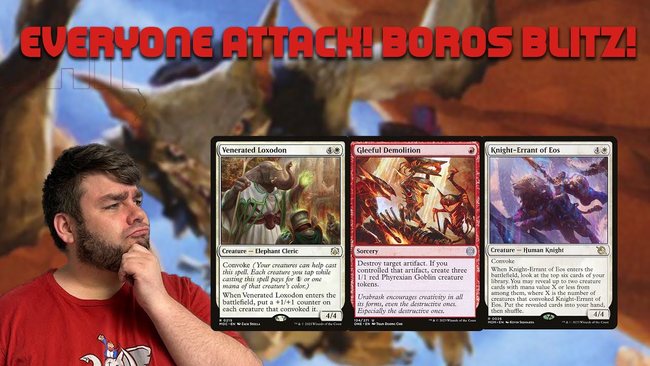 Everyone Attack it's a Boros Blitz! | Boros Blitz Pioneer League - YouTube