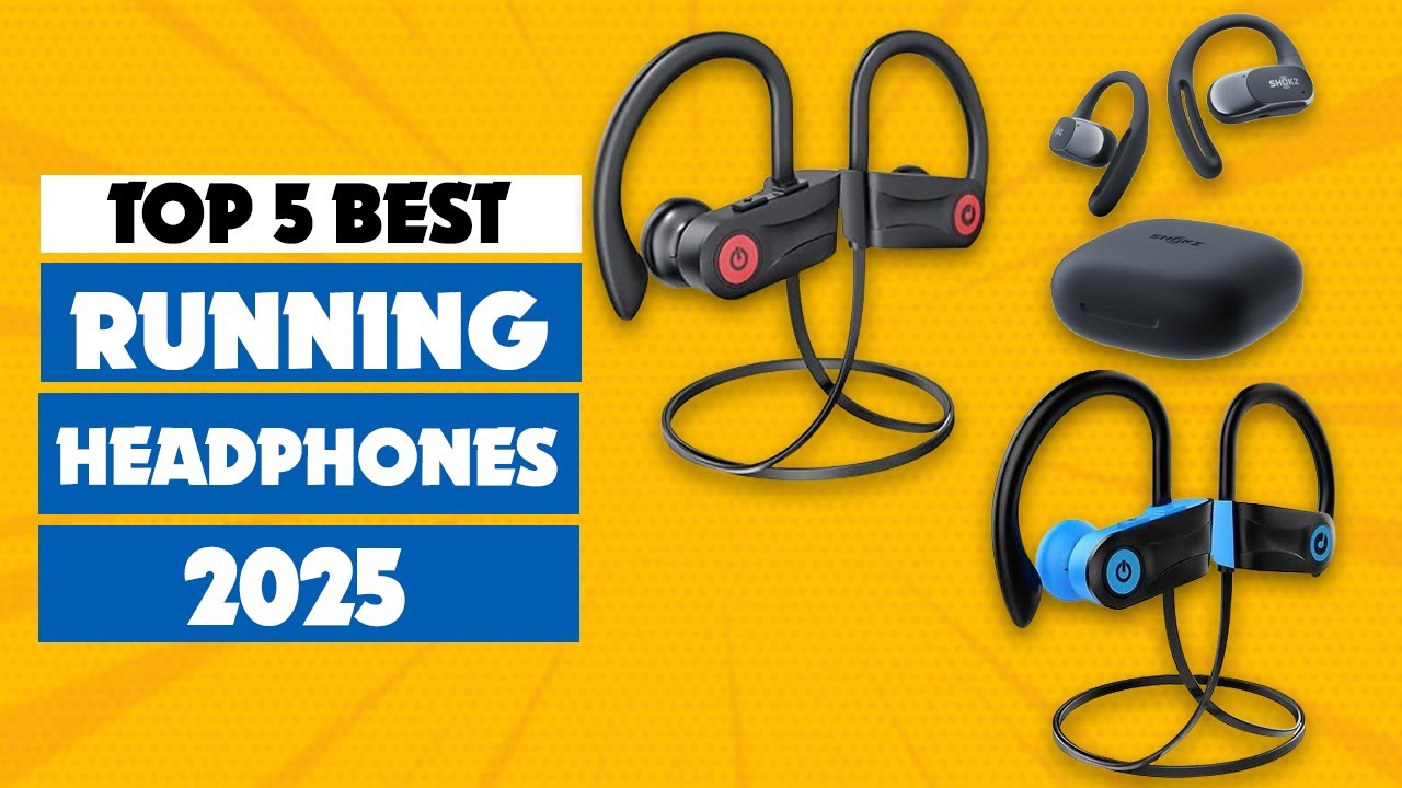 Top 5 Best Running Headphones 2025 | Sweatproof Earbuds for Runners ...