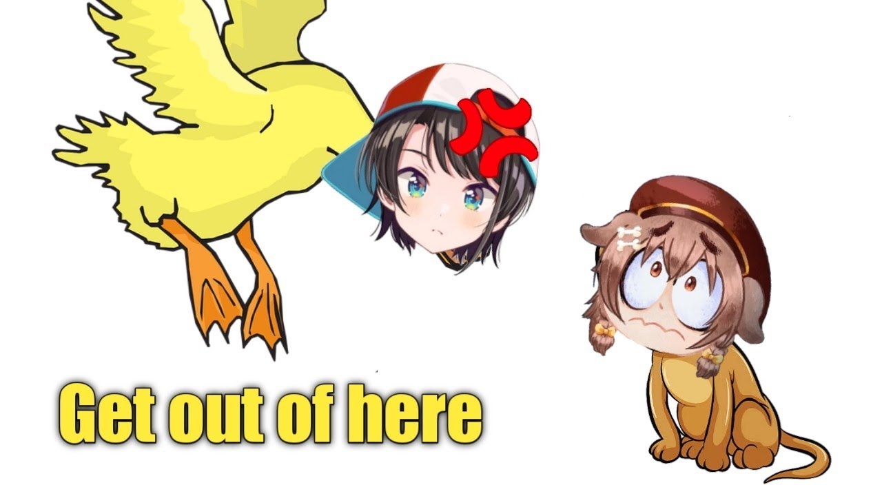 A territorial shuba duck | Animal hololive - YouTube