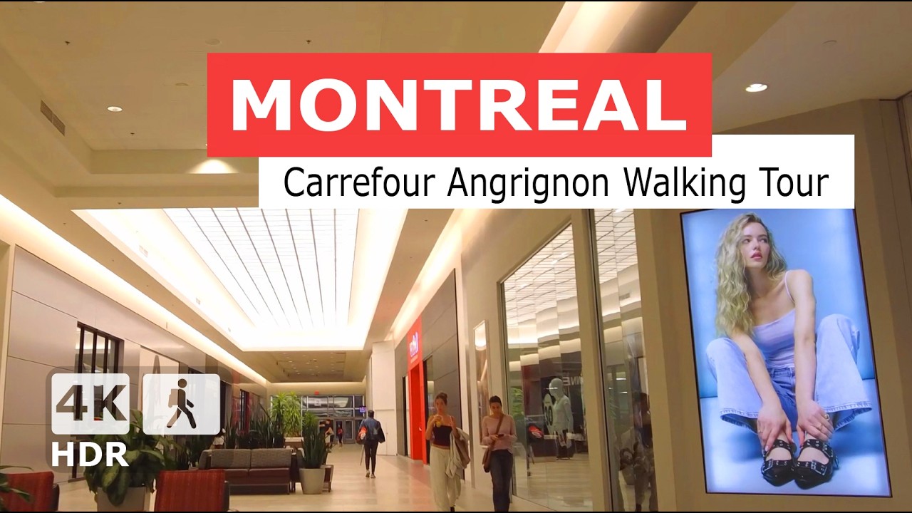 [ 4K ] Carrefour Angrignon 2025 Late Walking Tour | Closes in 24 ...