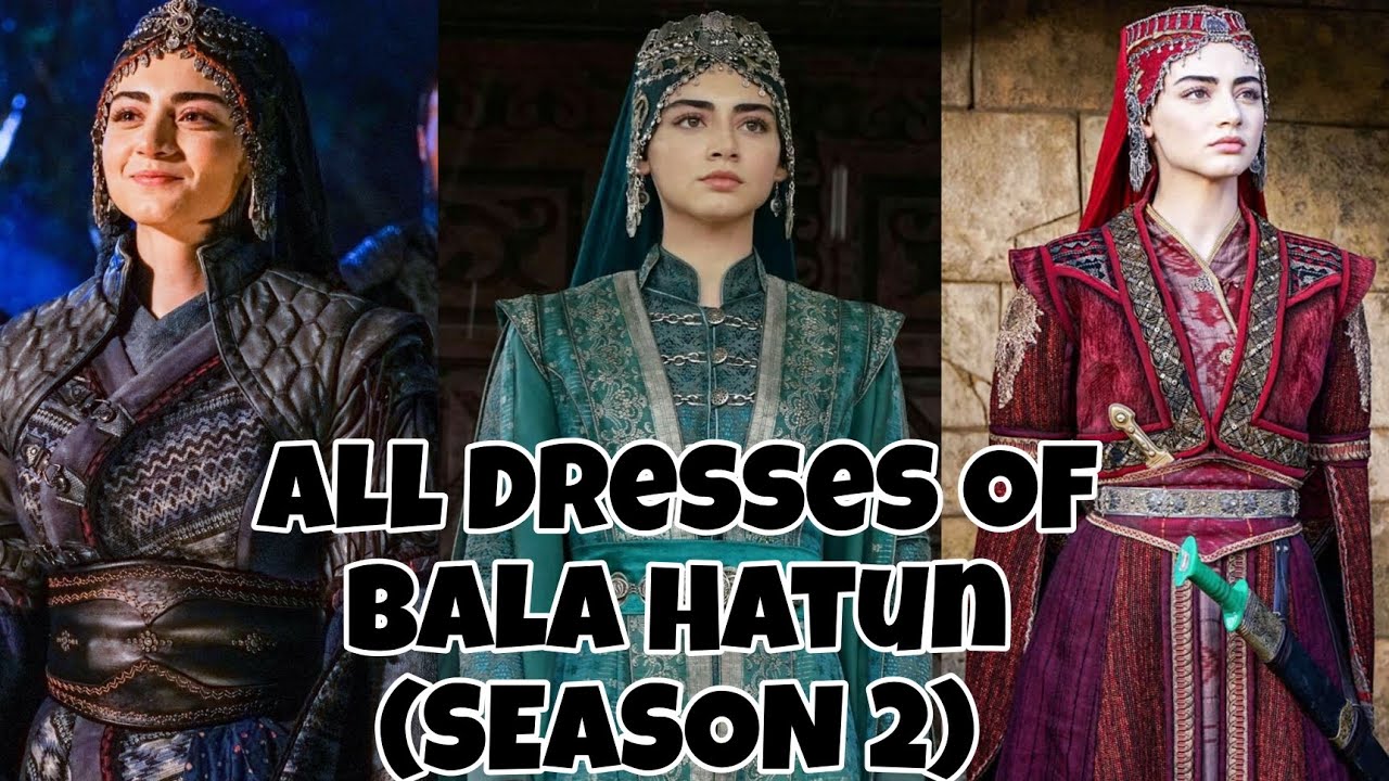 All Dresses of Bala Hatun (Season 2) | Kuruluş Osman - YouTube