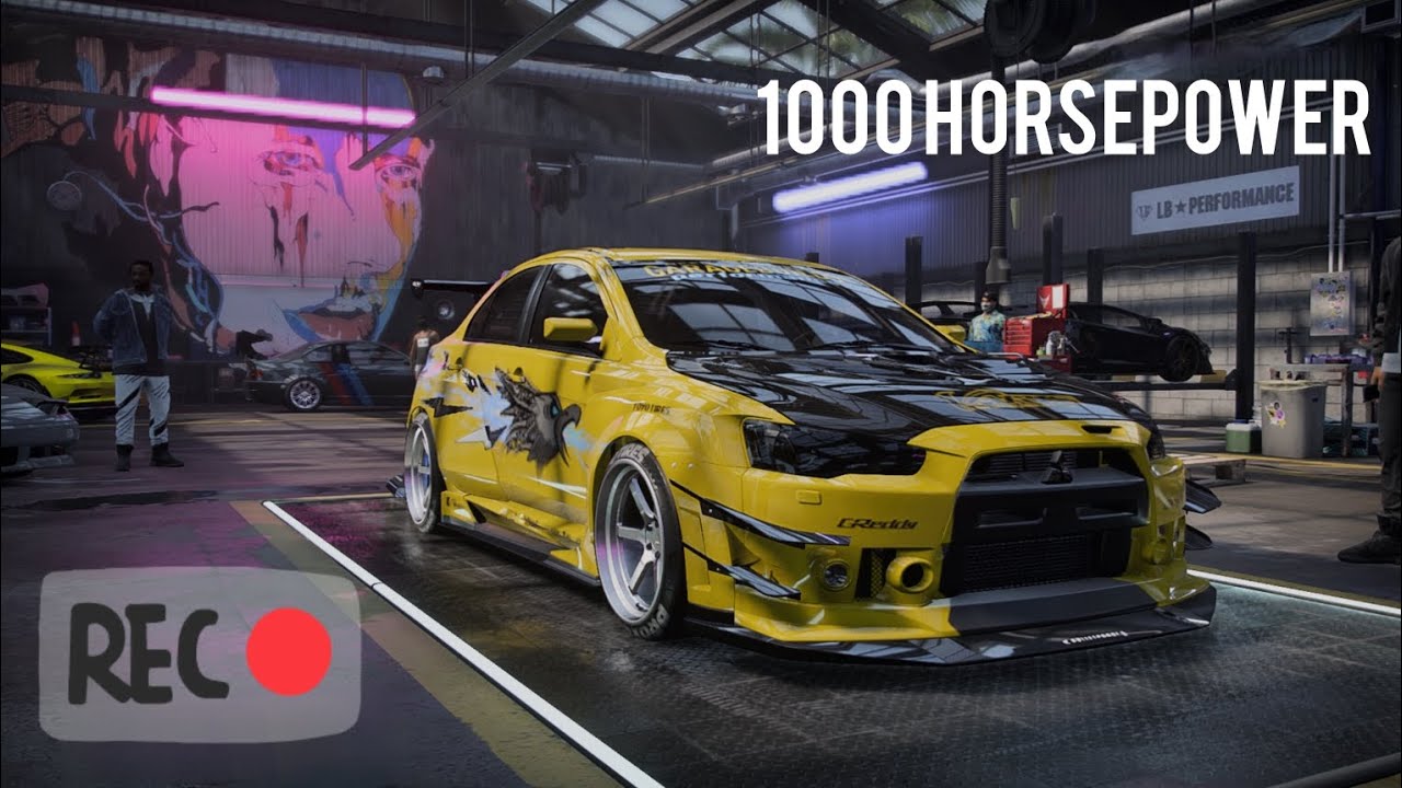 NEED FOR SPEED HEAT Gameplay - 1000HP+ MITSUBISHI LANCER EVOLUTION X ...