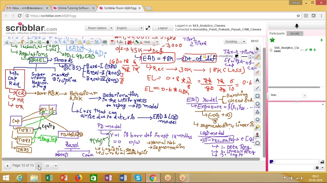 Credit Risk Modelling: Introduction to PD,LGD and EAD Day03 - YouTube