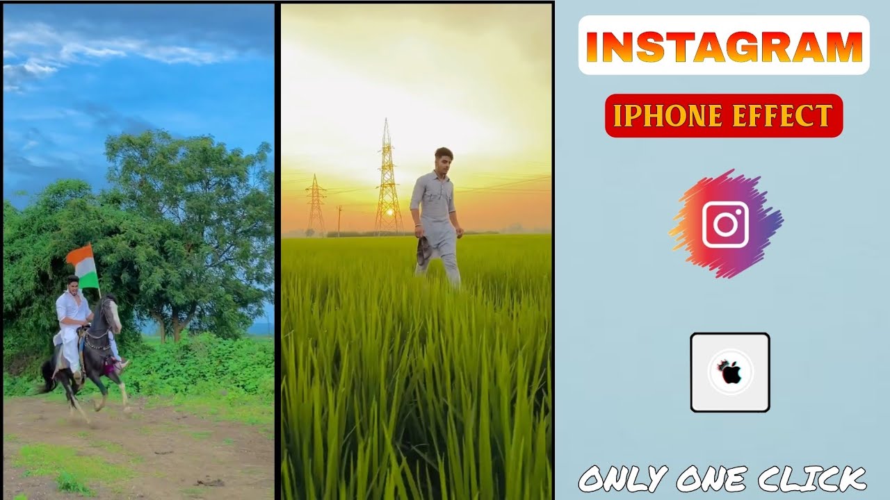 IPhone Filter In Instagram Reels ||Instagram Reels Effect || IPhone ...