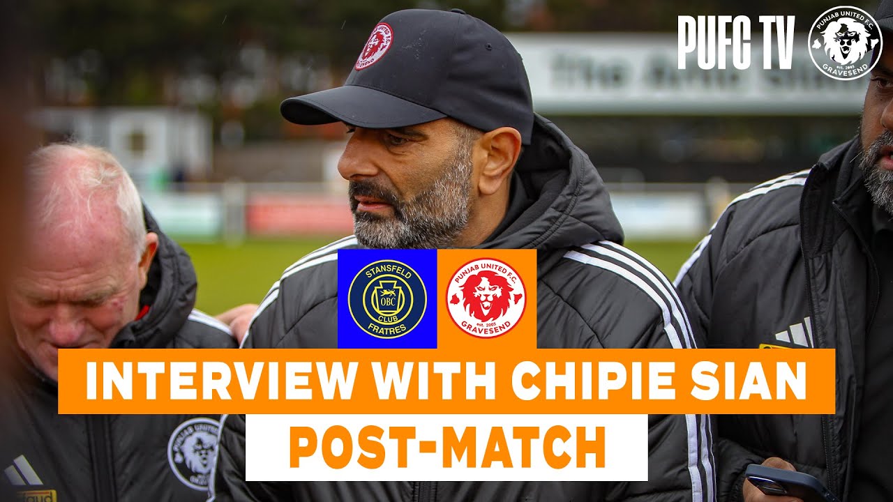 Post-Match Interview | Chipie Sian after 2-1 Win vs Stansfeld FC - YouTube