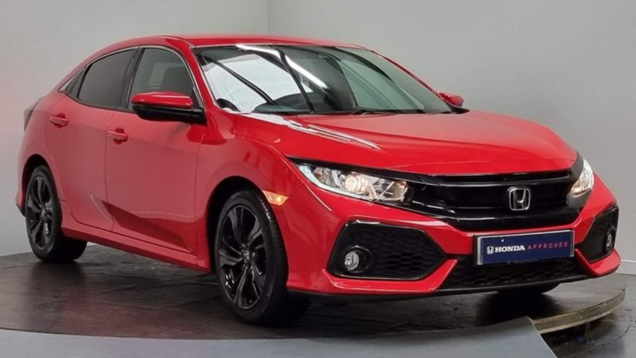 Honda Civic 1.0 VTEC Turbo SR CVT | Blackpool Honda - YouTube