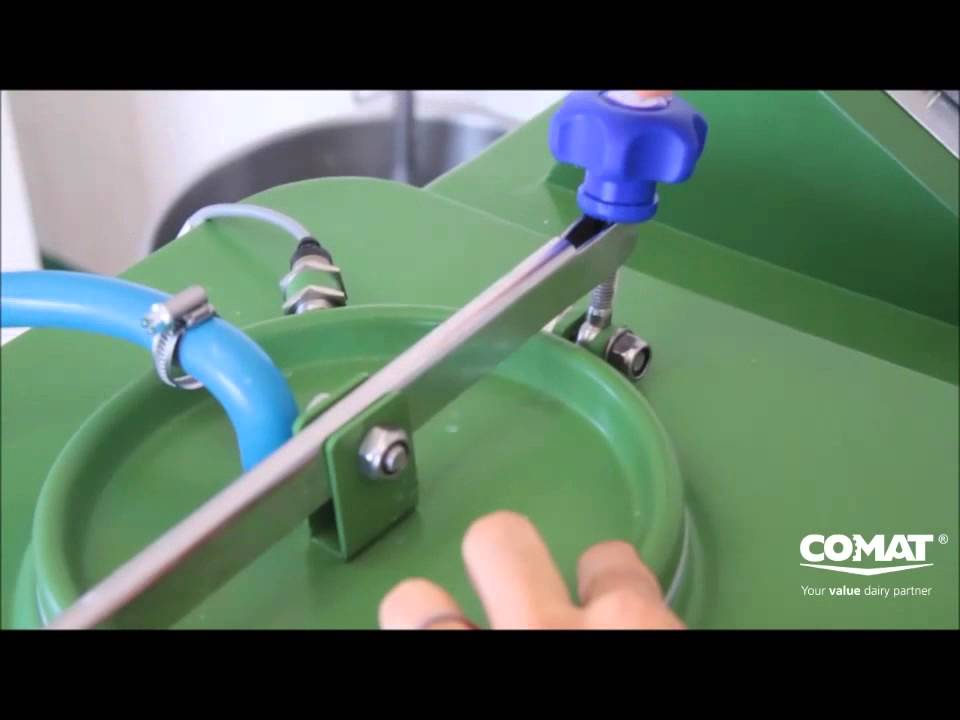 Unica mozzarella machine - Comat Dairy Equipment - YouTube