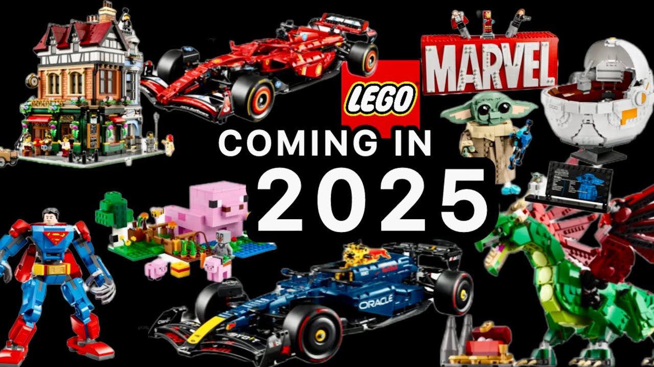 EVERY NEW LEGO SET COMING JANUARY 2025 - YouTube