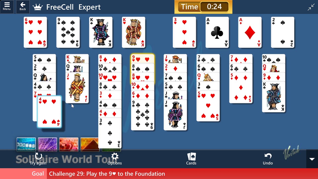 Solitaire World Tour Game #29 | March 22, 2020 Event - YouTube