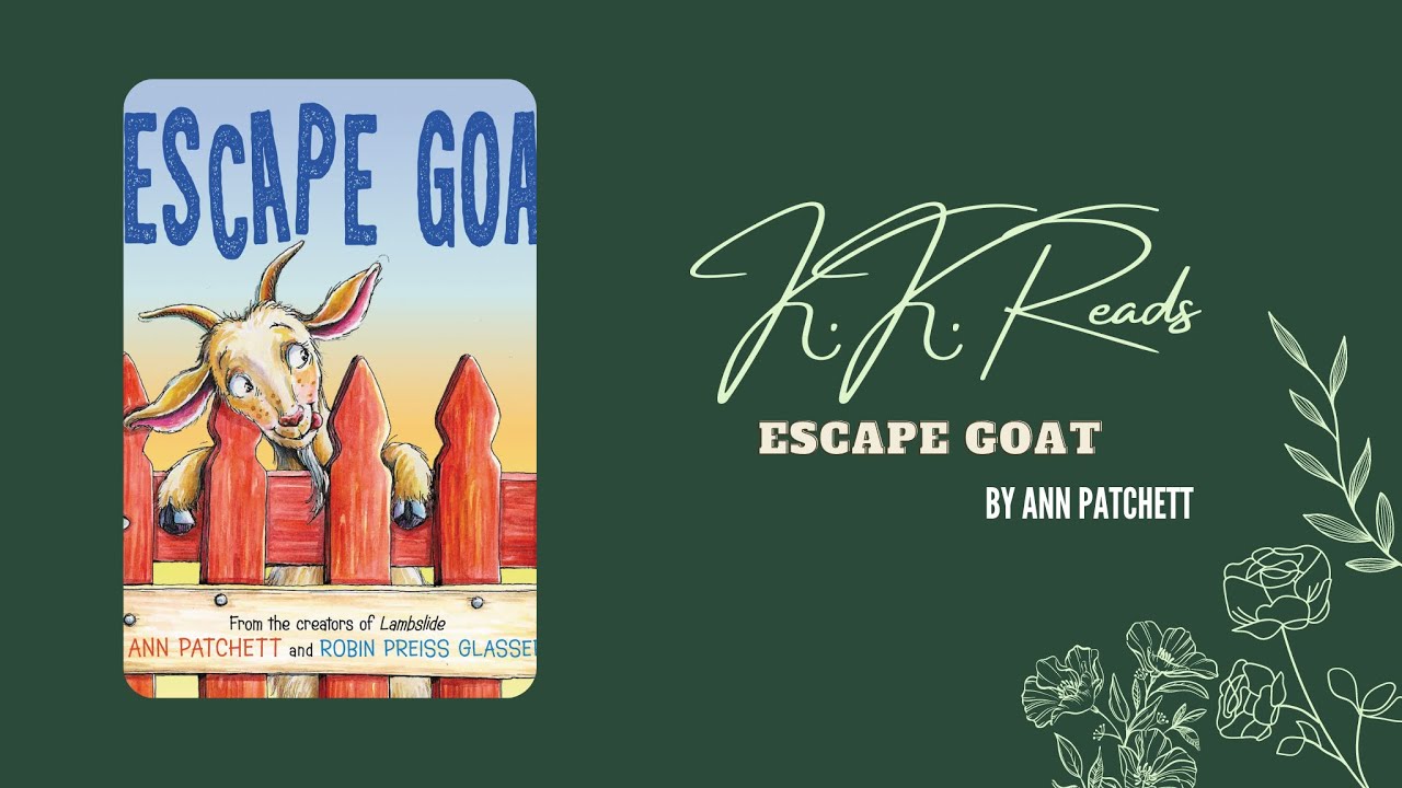 Escape Goat by Ann Patchett Audiobook - YouTube