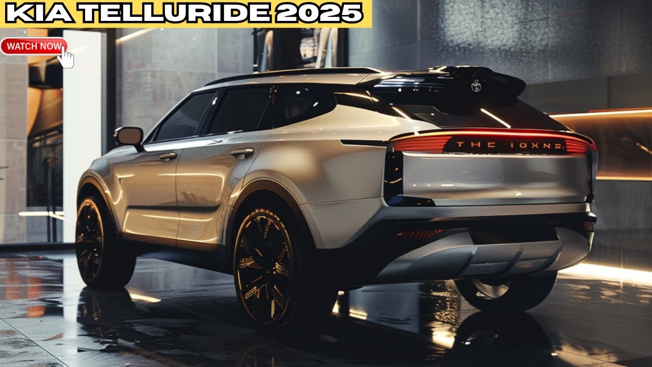 New Kia Telluride 2025 Is Here it's Luxury SUVs - First Look! - YouTube