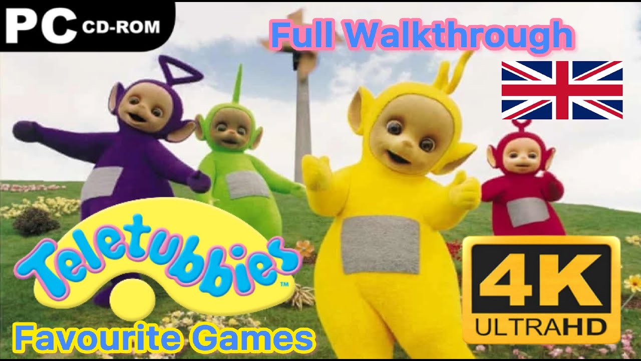 Teletubbies: Favourite Games (UK) [PC] Gameplay - 4K60ᶠᵖˢ UHD - YouTube