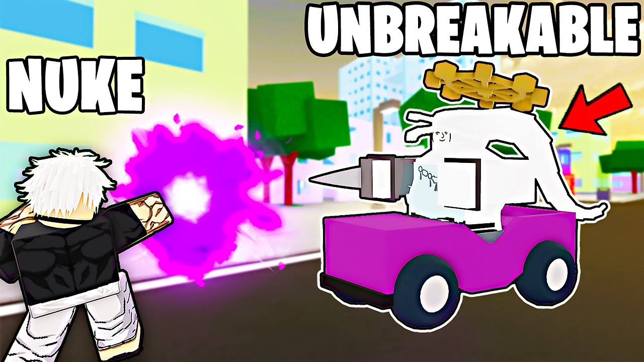 I Tested EVERY MOVE VS INDESTRUCTIBLE CARS in Jujutsu Shenanigans - YouTube