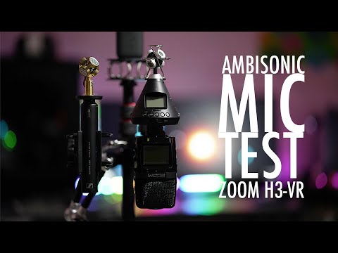 Zoom H3-VR Ambisonic Mic Test With Bells in 360 - YouTube
