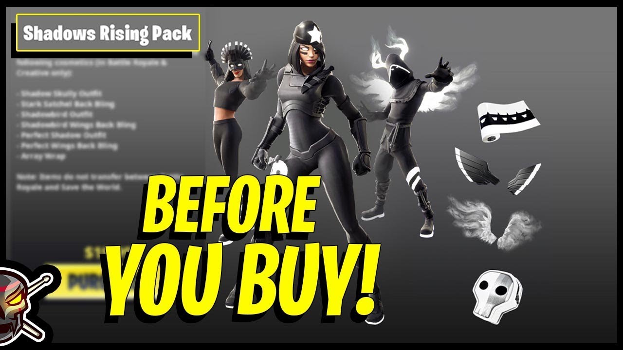Before You Buy The SHADOWS RISING Pack in Fortnite! - YouTube