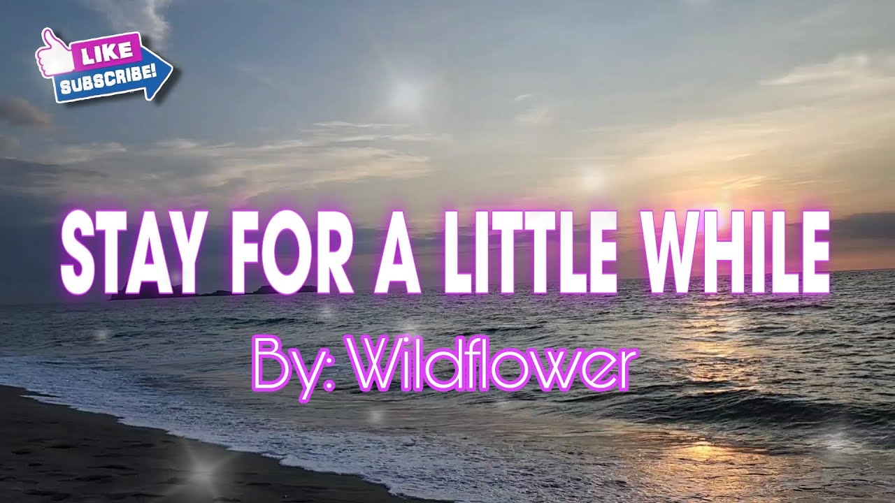 STAY FOR A LITTLE WHILE | WILDFLOWER #epidemicsound #song - YouTube