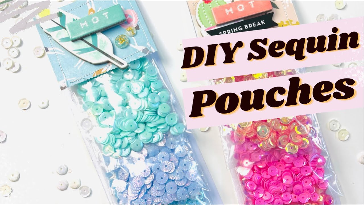 DIY SEQUIN PACKS!!! - YouTube