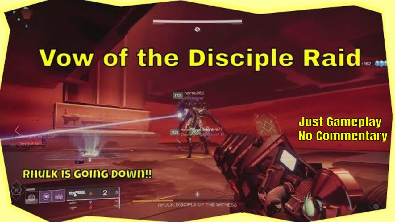 Rhulk Encounter VOD - Destiny 2 - YouTube