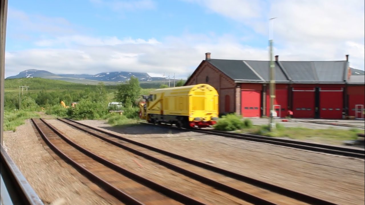 Train trip along Sweden's most spectacular railway - YouTube