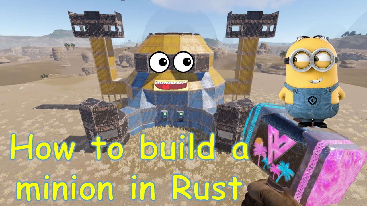 How to build a minion base in Rust/Як побудувати базу у вигляді ...