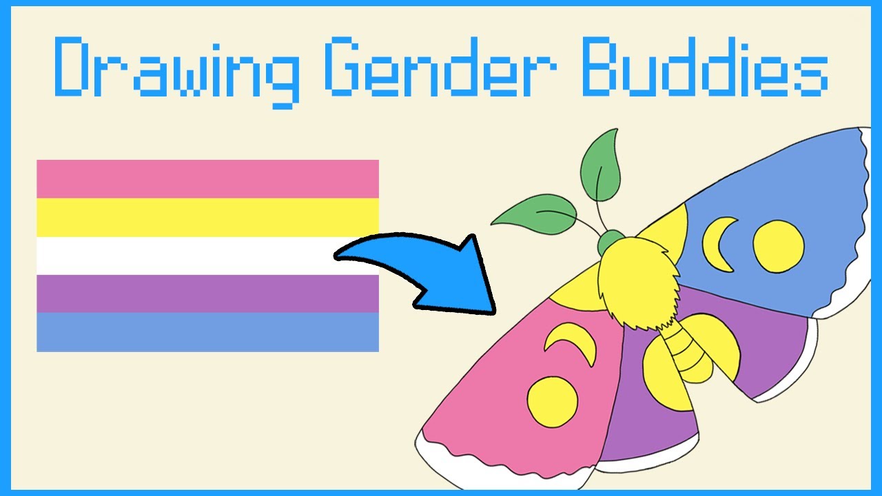Drawing Gender Buddies: Bigender! - YouTube
