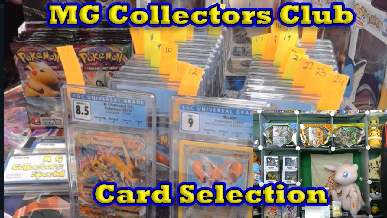 February MG Collectors Club Card Selection part 7 - YouTube