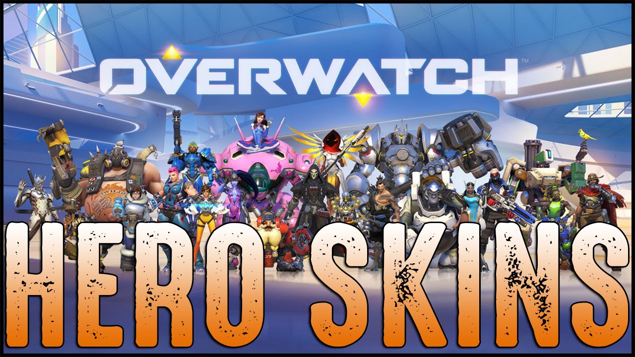 Overwatch Beta - Hero Skins Complete List - YouTube