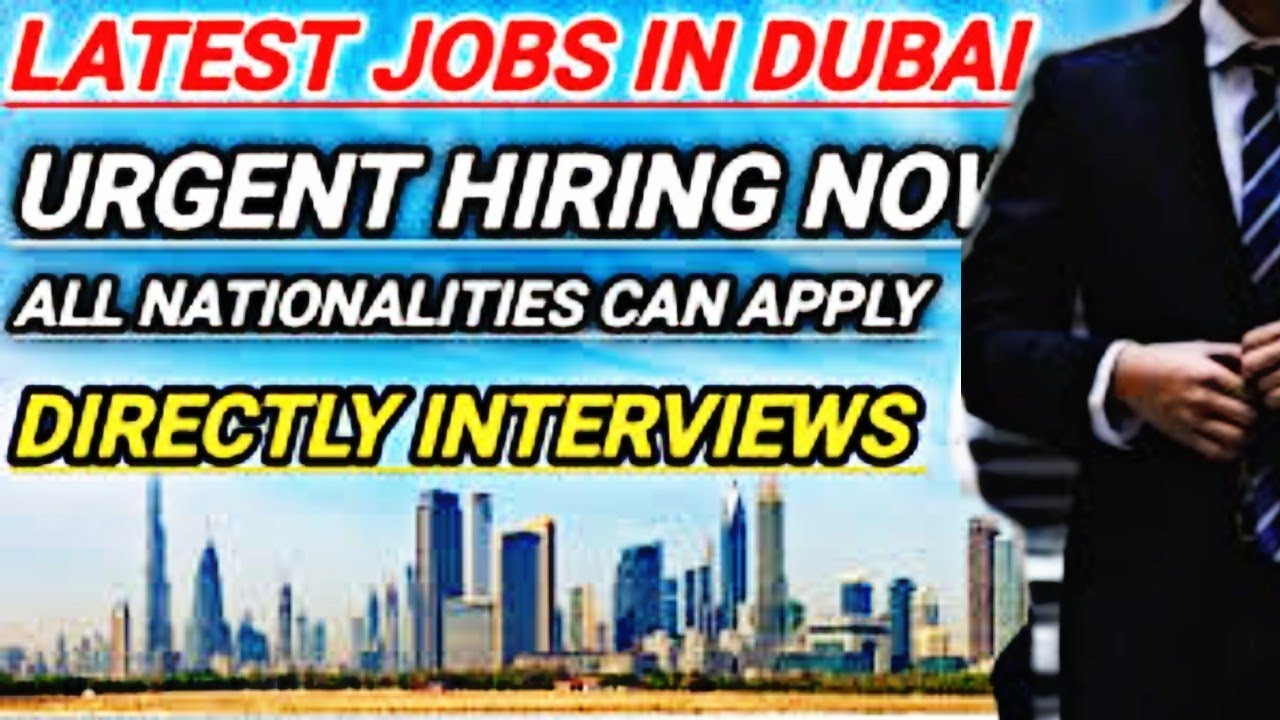 Latest jobs UAE 2023 | DUBAI jobs 2023 | Apply online - YouTube