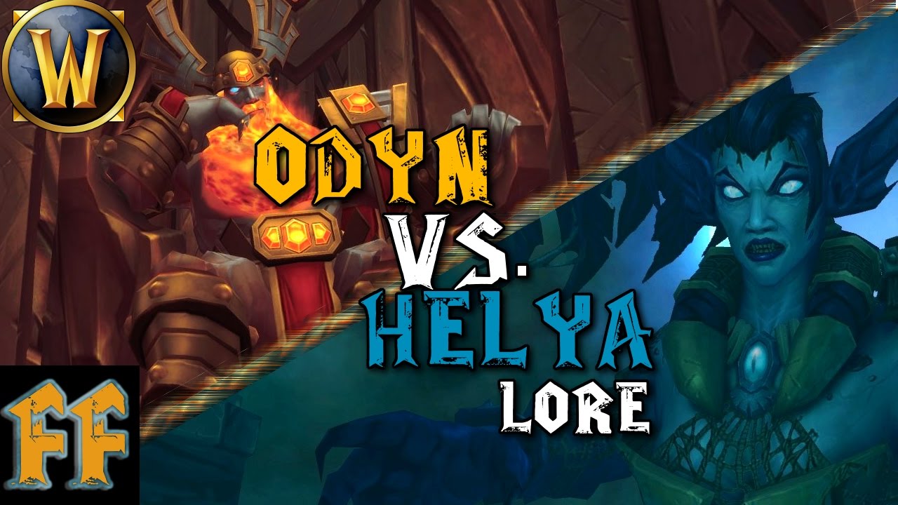ODYN Vs. HELYA - World of Warcraft Lore - Odyn and Helya Lore - YouTube
