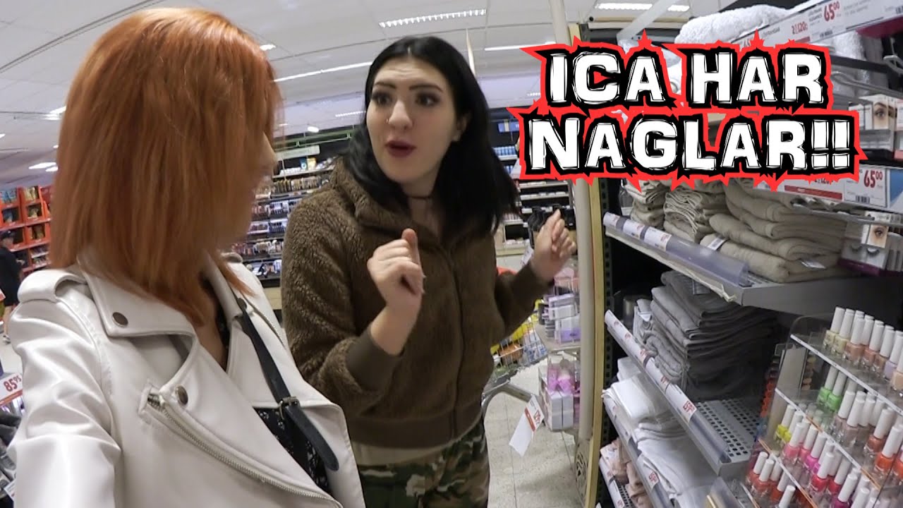 Ica Maxi, skolan, smink och matlagning - YouTube