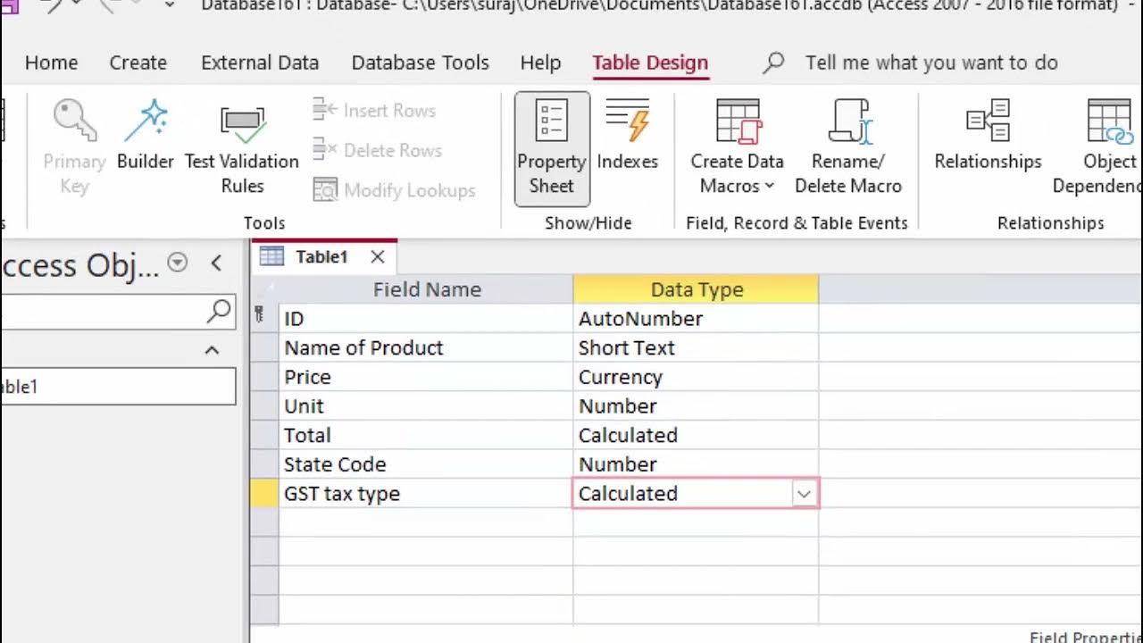 CGST and SGST and IGST in Ms Access@COMPUTEREXCELSOLUTION - YouTube