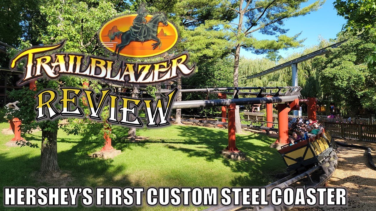 Trailblazer Review, Hersheypark Arrow Mine Train | Hershey's First ...