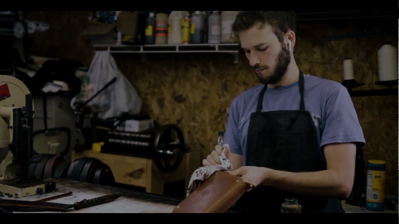 Making Leather Trays | Viking Leathercrafts - YouTube