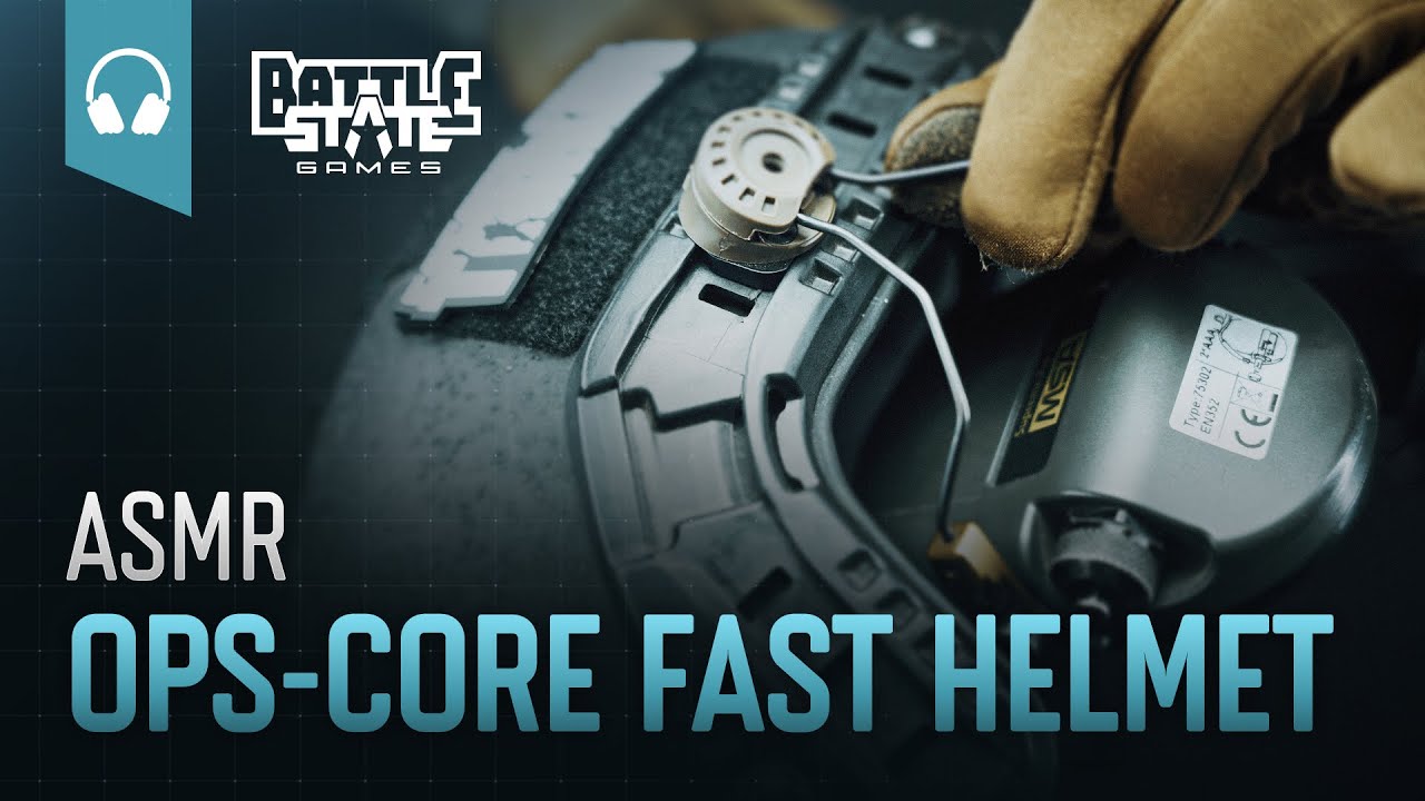 BSG.ASMR.OPS-CORE FAST HELMET - YouTube